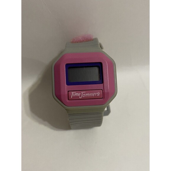 Fisher-Price | Wearables | Vintage 985 Time Jammers Gray Pink Digital ...